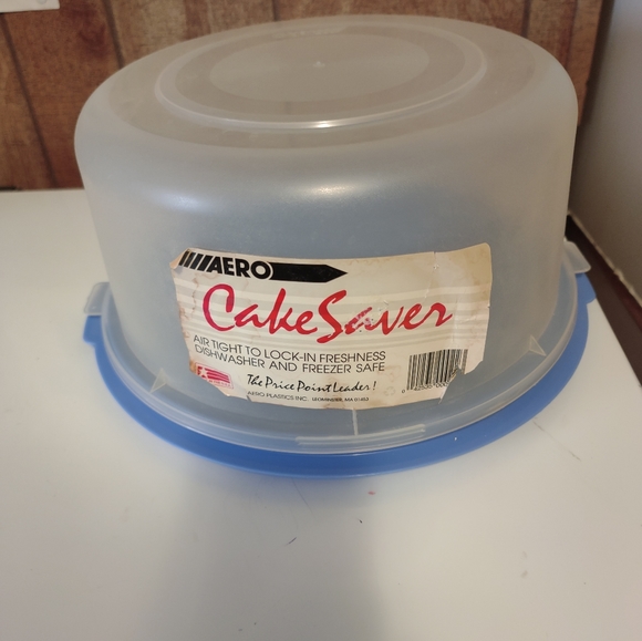 AERO PLASTIC | Kitchen | Rare To Find Vintage Aero Air Tight Cake Saver ...